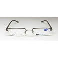 TIFLEX T1602 TITANIUM EYEGLASS FRAME/GLASSES HALF-RIMLESS LIGHT WEIGHT ...
