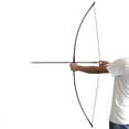 AMEYXGS Archery 67" Traditional Longbow Recurve Bow Target 25-120lbs - Walmart.com