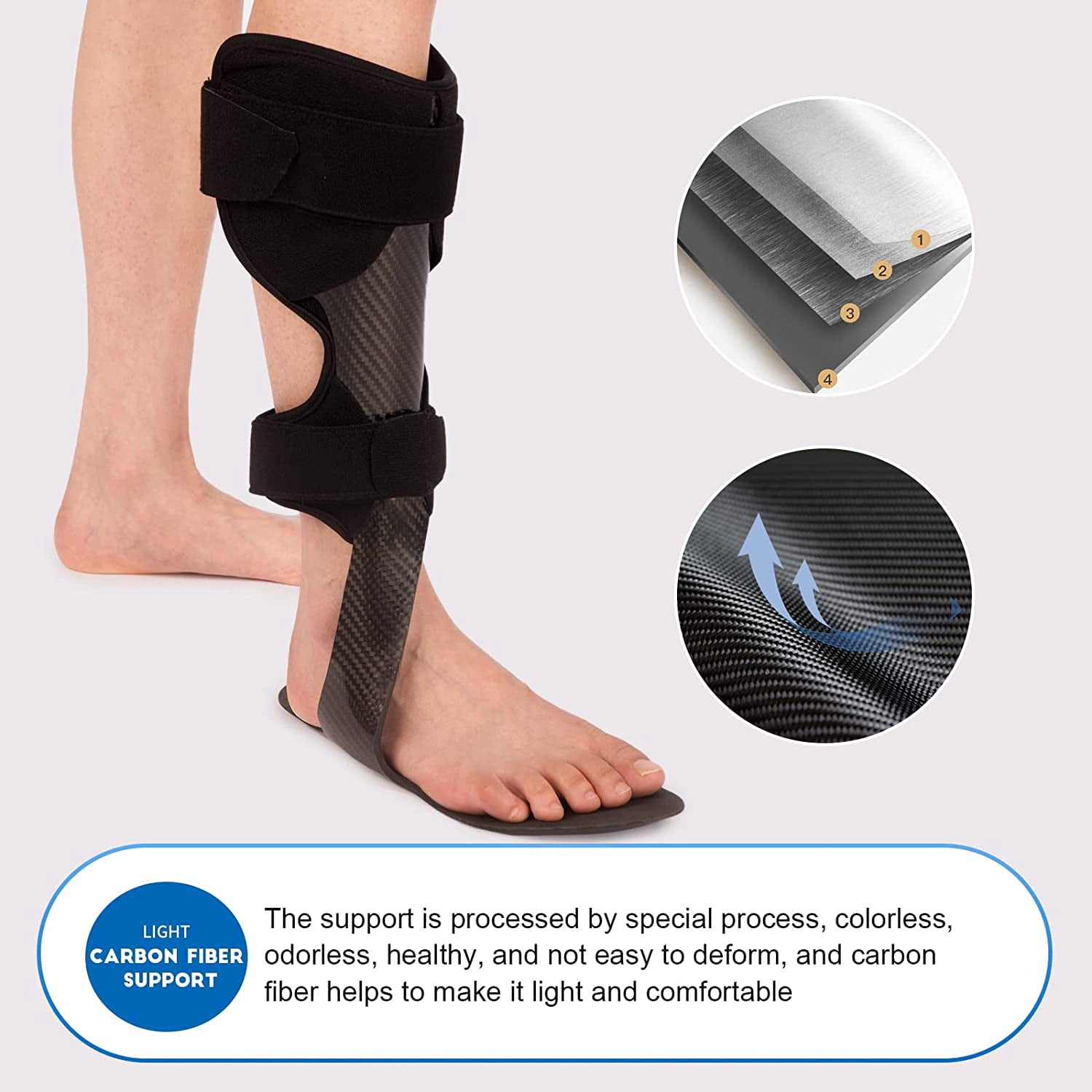 Carbon Fiber AFO Brace Ankle Foot Orthosis AFO Oman | Ubuy
