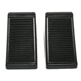 MaxxHaul 50011 Rubber Wheel Chock with Eyelet (6-1/2" x 3-3/4" x 4"), 2 ...
