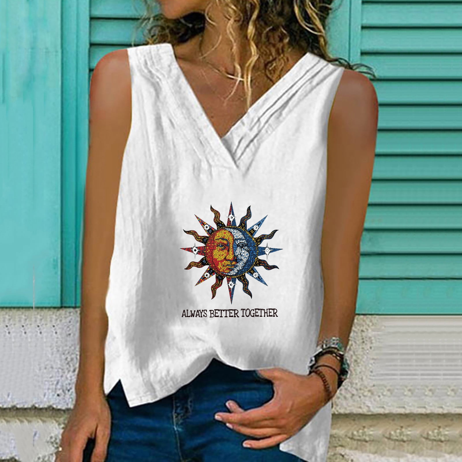 Click here for Smihono Womens Tops Womens Tank Top Women Fashion... prices