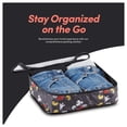 Disney Minnie & Mickey Mouse Packing Cubes, 5 Piece Set Travel ...