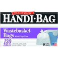 Handi-Bag HAB6FW130 Super Value Pack, 8gal, 0.6mil, 22 x 24, White (Box ...