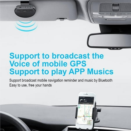 Wireless Bluetooth 5.0 Car Speaker Kit Bluetooth Wireless Hands-Free ...