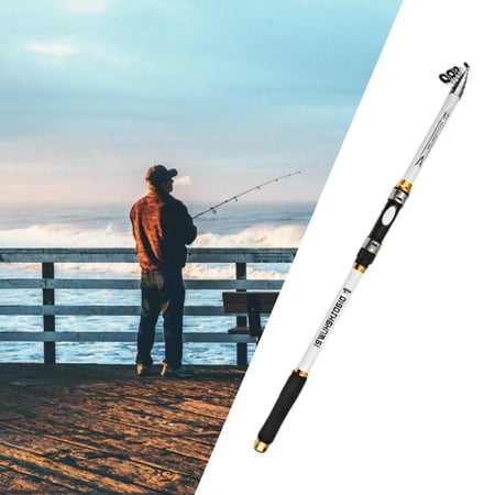 Telescopic Fishing Rod Carbon Fiber Portable Fishing Pole for Boat .6M ...