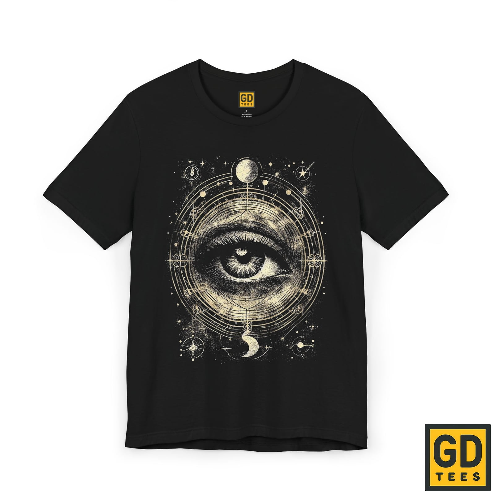 Click here for Leadfashion Celestial All-Seeing Eye Tee Black Uni... prices