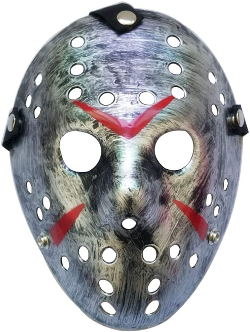 Jason Silver Halloween Mask for Masquerade and Halloween Party ...