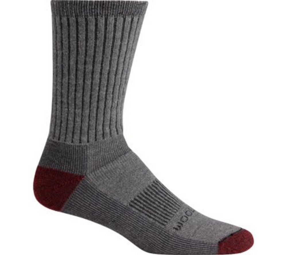 Woolrich Mens Ten Mile Hiker Crew Socks, GREY, L - Walmart.com