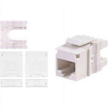 Steren 310-107wh Rj12 Keystone Modular Jack - Walmart.com