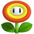World of Nintendo Super Mario Fire Mario Action Figure (with Flower ...