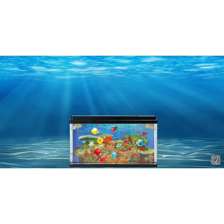 Lighted Artificial Aquarium