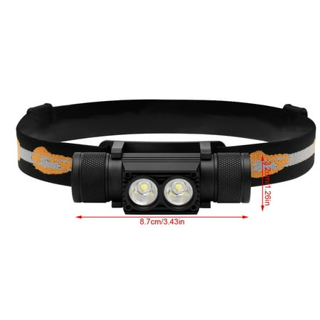 Headlight LED Adjustable Headlamp Hunting Head Flashlight Motion Sensor ...