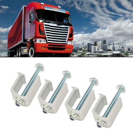 Rust Proof Aluminum Truck Tool Box Clamp, Enhanced Durability Tie Down ...