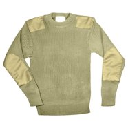 GI Acrylic Commando Sweaters, Brown, L - Walmart.com