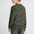 WOYY Toddler Boys Long Sleeve T Shirt Cartoon Graphic Stretch Soft T ...