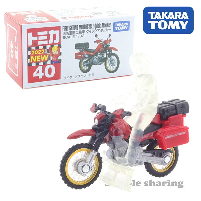 Takara Tomy Tomica No.40 motocicleta Fast Striker 1:32 aleación ...