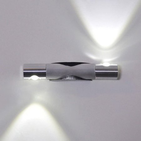 Lightess Wall Lamp Mini LED 2 BULB 6W Wall Lamp 360 ° Rotation Lighting ...