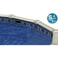 SmartLine 15' x 30' Oval Island Tile Unibead Above-Ground Swimming Pool ...