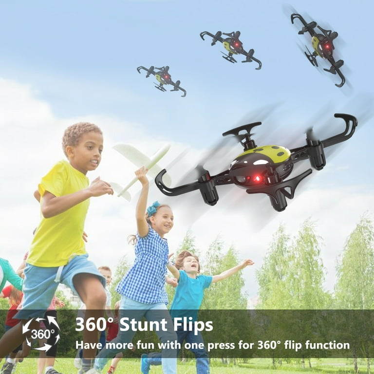 Syma X27 2.4G RC Mini Drone Ladybug Headless Quadcopter Gyro RTF For Kids