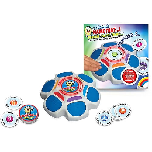 Name That?! Person, Place, Thing Electronic Game - Walmart.com ...