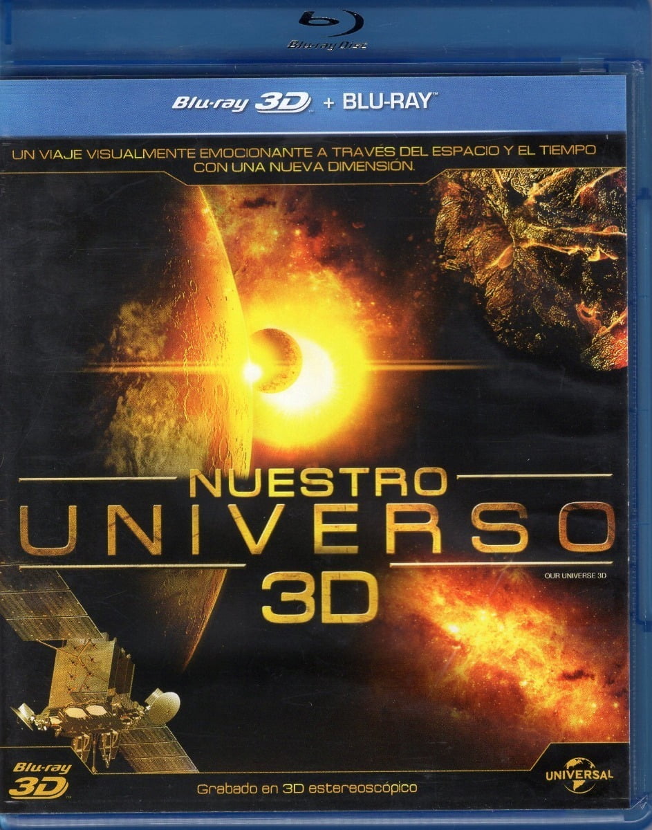 Nuestro Universo Lb Films Blu-ray 3d + Blu-ray Universal Blu Ray 3D + Blu Ray | Walmart en línea