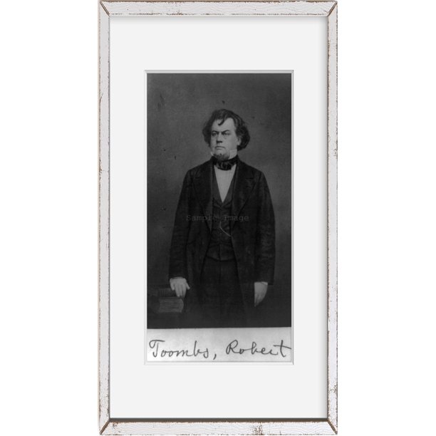 Photo: Robert Augustus Toombs, 1810-1885, political leader - Walmart.com Photo: Robert Augustus Toombs, 1810-1885, political leader - Walmart.com
