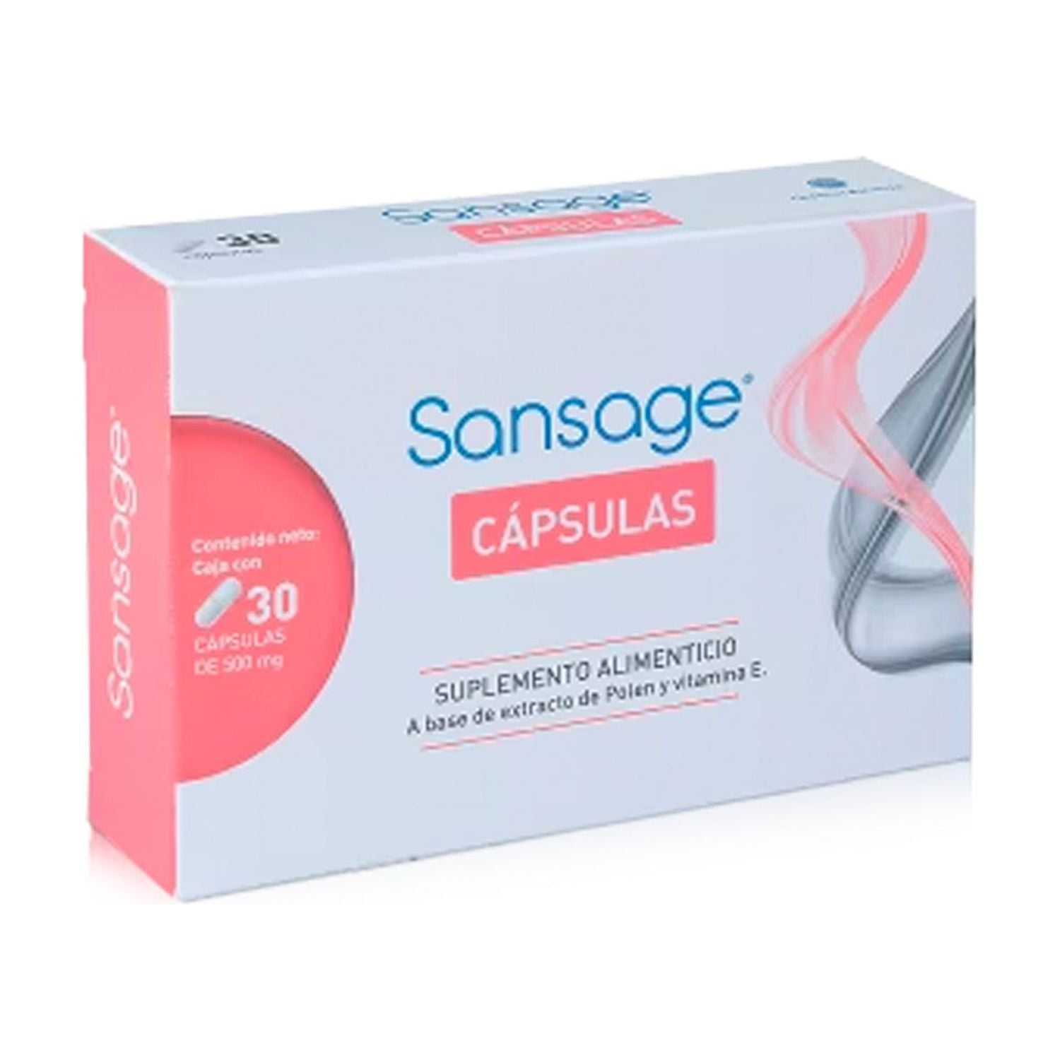 Suplemento Alimenticio Sansage 30 Cápsulas multicolor 30 Cápsulas ...