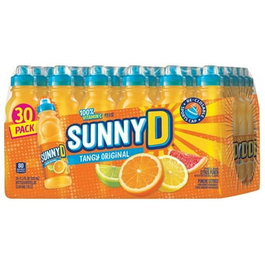 SUNNY D Tangy Original Orange Flavored Citrus Punch, 6.75 oz, 24 Count - Walmart.com