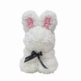 9.84 inches PE simulation foam flower rabbit, immortal flower rabbit ...