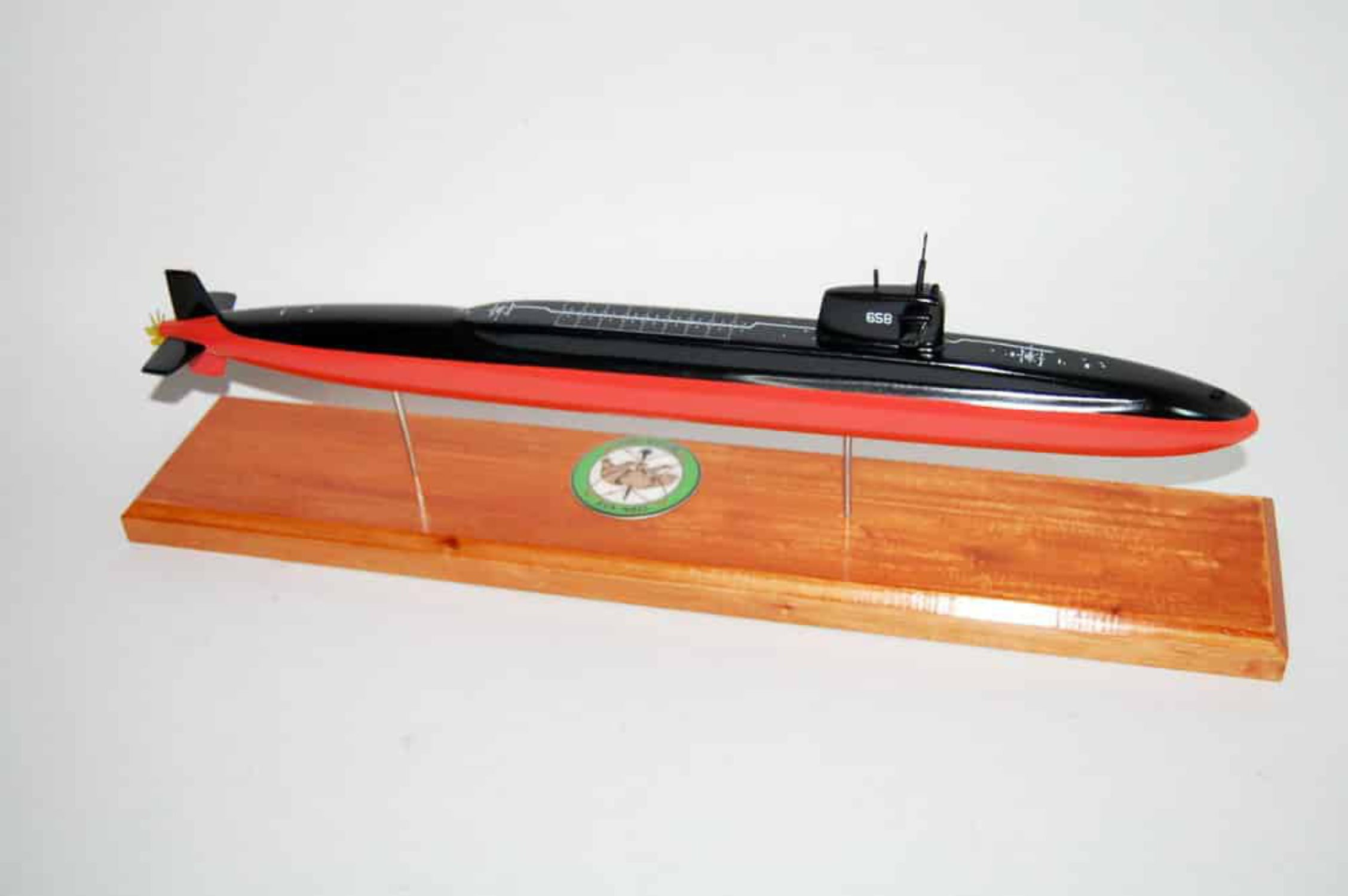 USS Will Rogers SSBN-659 Submarine Model,Navy,20,Scale Model,Mahogany ...