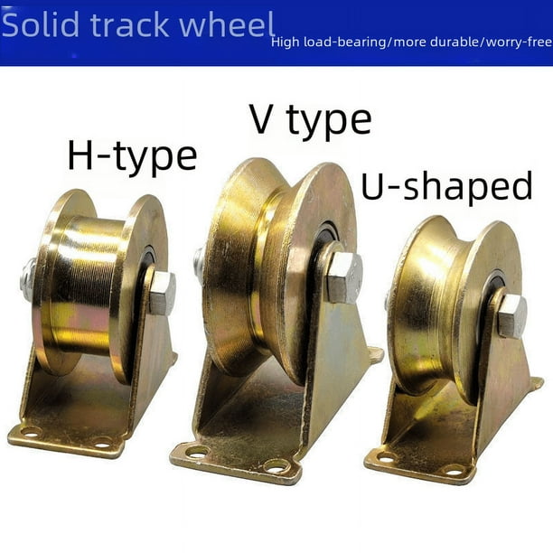 Rueda de riel de acero de color antioxidante engrosada con ángulo de ...