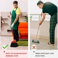 12 Pcs Heavy Duty Commercial Angle Broom 53 Inch Long Handle for ...