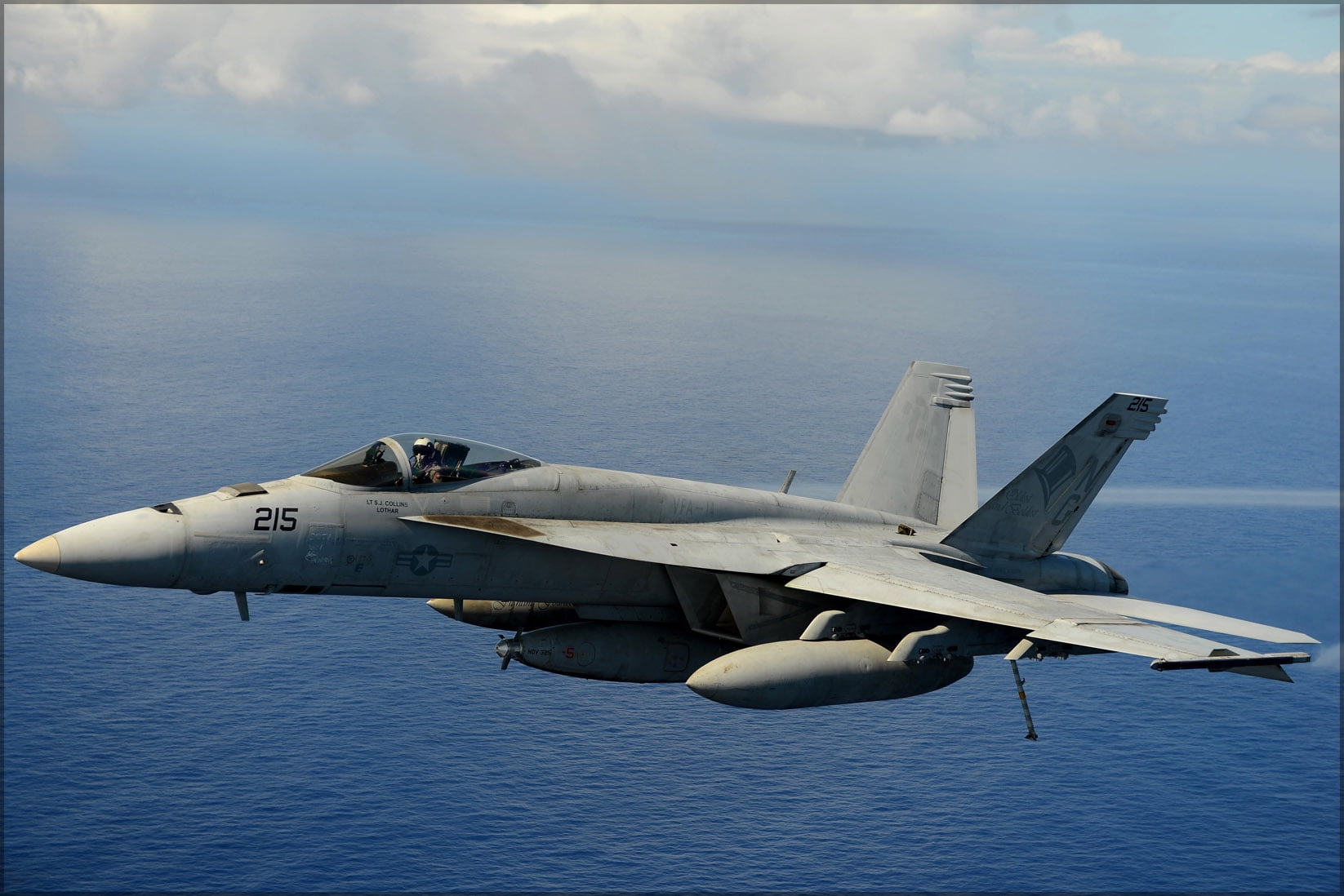 24"x36" Gallery Poster, FA-18E Super Hornet f-18 Strike Fighter ...