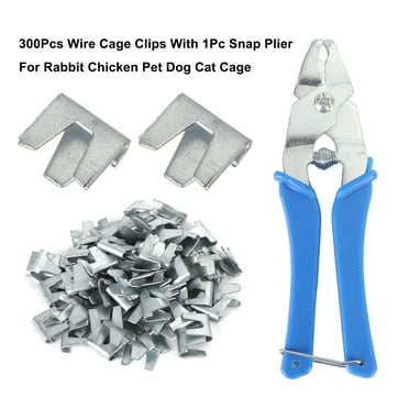 RITE FARM PRODUCTS J-Clip Pliers Tool for Rabbit Cage, Bird Cages, Live ...