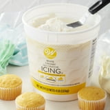 Wilton Vanilla Flavored Cake Decorating Frosting, Creamy White ...