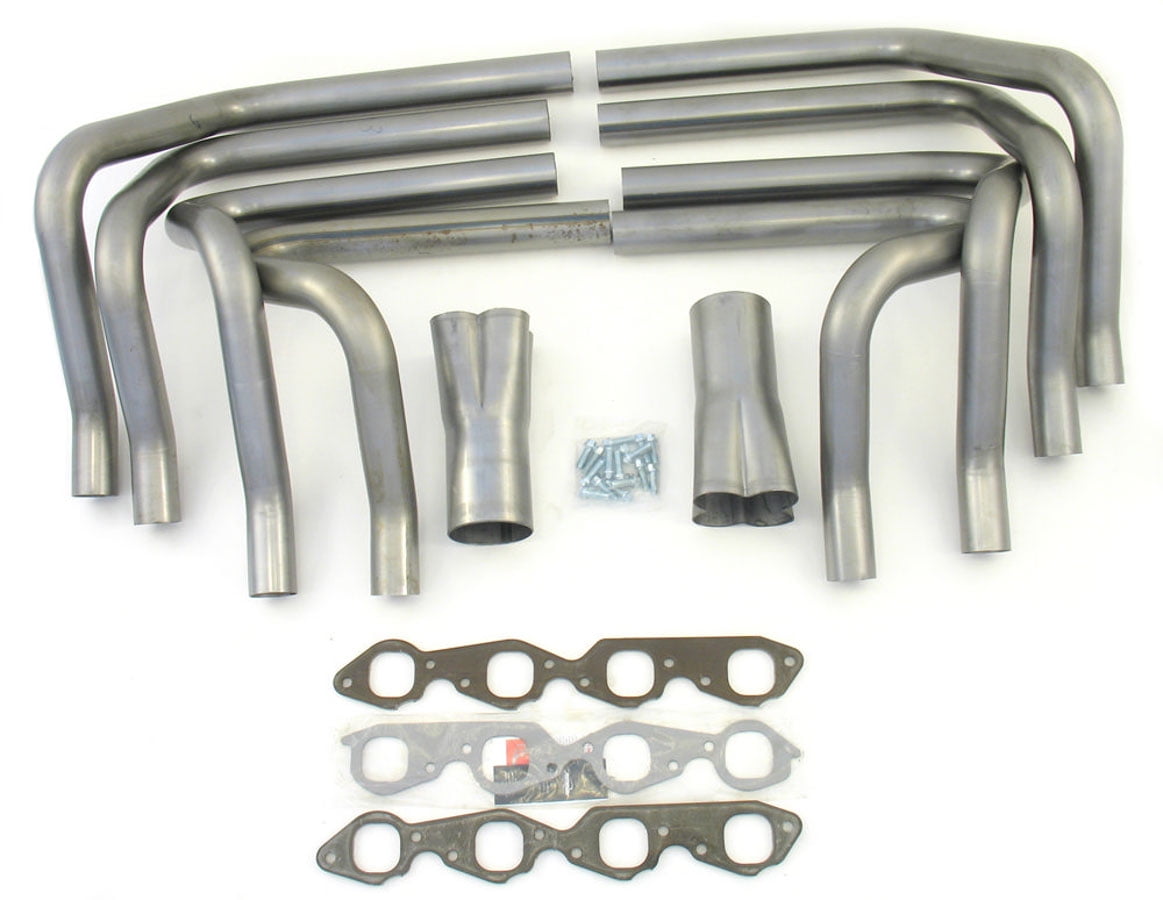 PATRIOT EXHAUST BBC Weld Up Header Kit Sprint Style 2in Dia H8005 ...