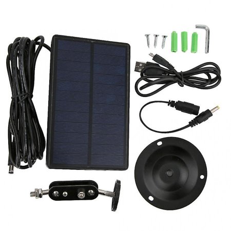 Solar Panel Charger External Powered Power Supply Hunting Camera Photo ...