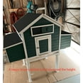 Wood Chicken Coop Hen House 4-6 Chickens with 6 Nesting Box - Walmart.com