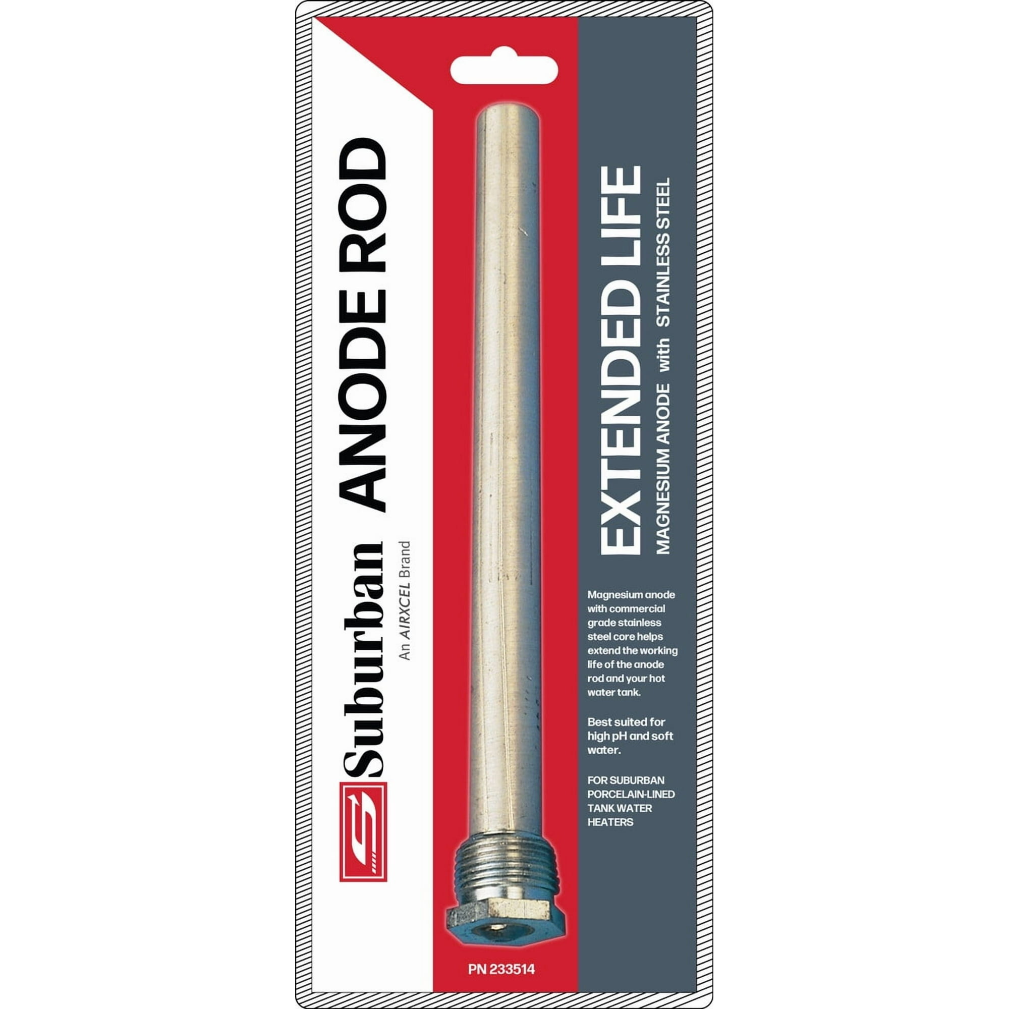 Click here for Suburban Mfg Water Heater Anode Rod 233514 For Sub... prices