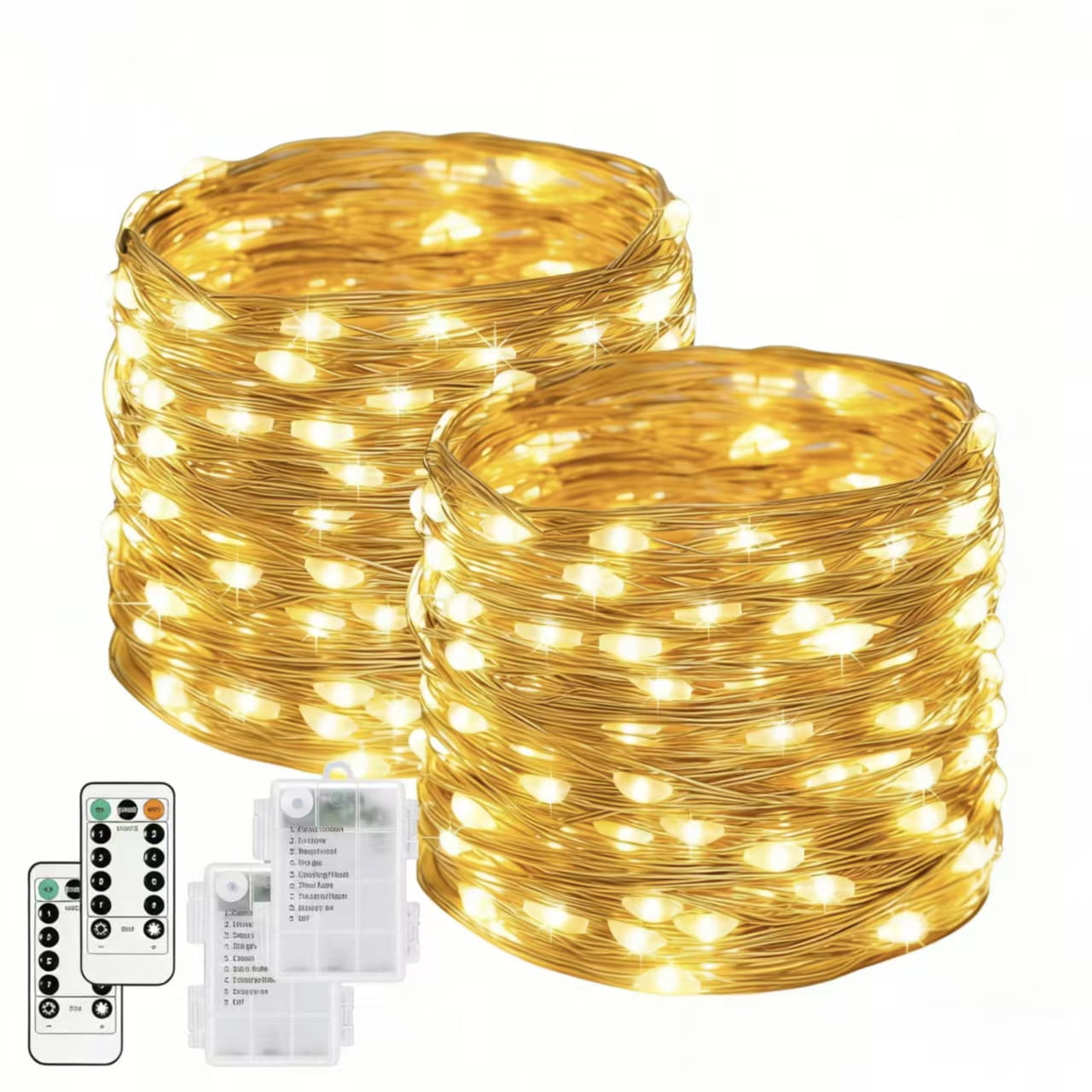 Click here for Foryou88 2 Pack Fairy Lights Battery Operated With... prices