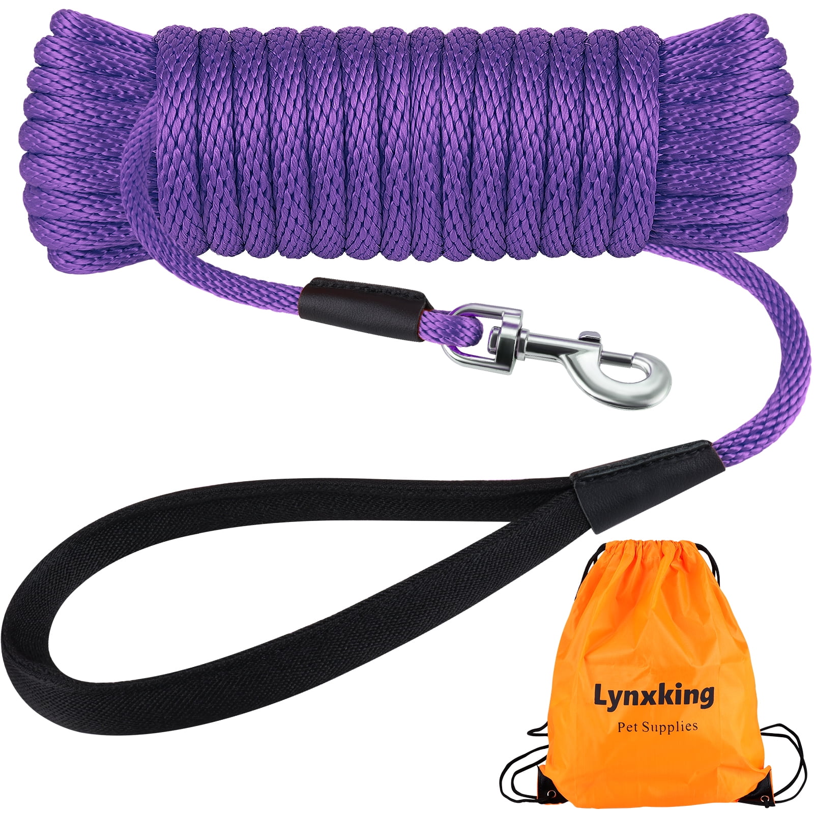 Lynxking Dog Training Leash Long Lead Heavy Duty Puppy Rope for Small ...