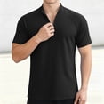 BSDJILFG Compression Shirts for Men Half Zip Gym Workout Top Moisture ...