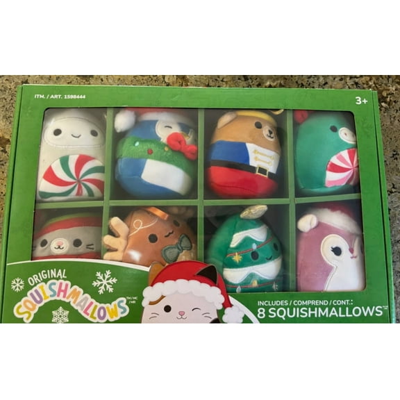 Kelly Toy Squishmallows 5-Inch Mini Plush Variety 8-Pack Set, Travel ...
