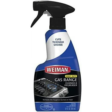 Weiman Gas Range Cleaner & Degreaser - 12 oz - Walmart.com