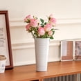 Galvanized Metal Vases with Handle,Rustics Flower Bucket for Cut Flower ...