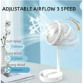 Y.Byani Mini Handheld Fan 3 Speeds Personal Small Hand Fan for Travel ...
