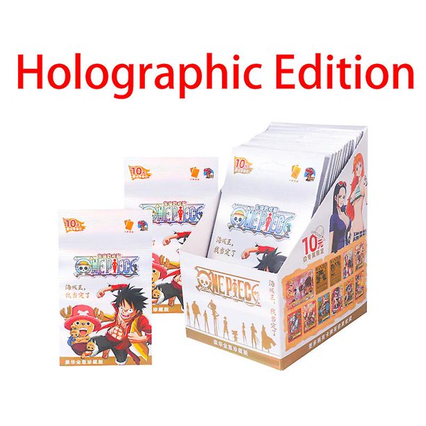 One Piece Anime Figures Bronzing Flash Cards Monkey D. Luffy Coll-90PCS ...
