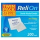 ReliOn Skin Cleanser Sterile Alcohol Swabs Twin Pack, 400 count, 2 pack ...