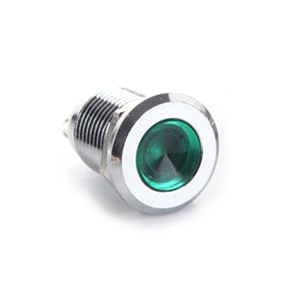 Farfi 1 Pc 12mm 6/12/24/220V Mini Signals Power Supply LED Metal ...