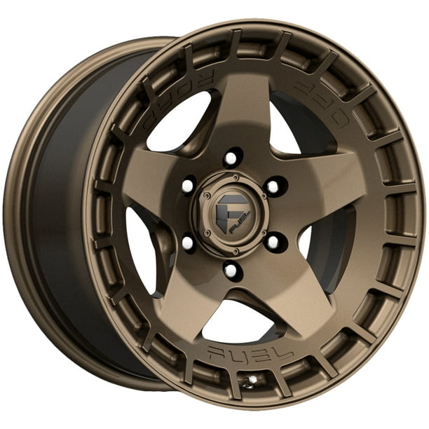 Fuel D735 Warp 20x9 6x5.5" +1mm Bronze Wheel Rim 20" Inch - Walmart.com ...